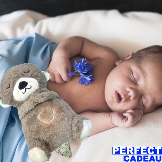 Otter Knuffel - Ademende Otter - Breathing Otter - Met Hartslag - Ademhaling -... | bol