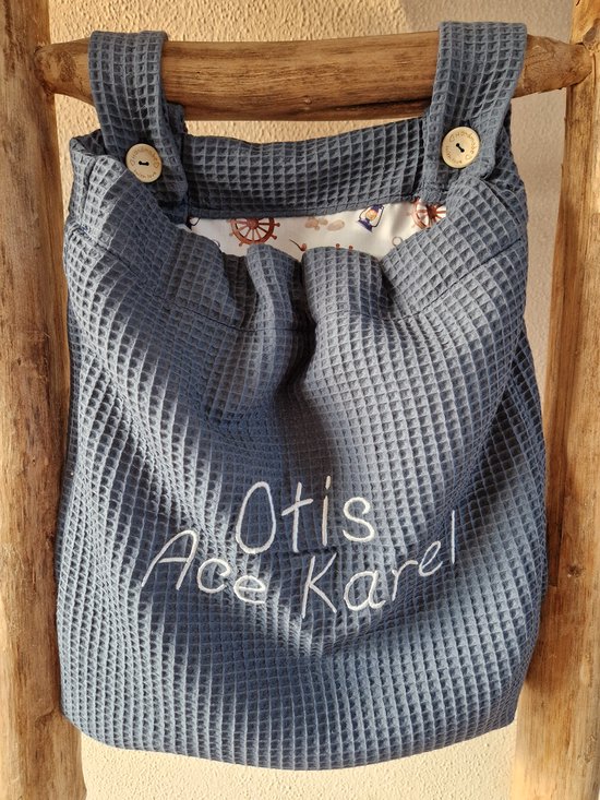 Boxzak - Boxopbergzak / Blauw - Ankertje / Baby Creaties | bol