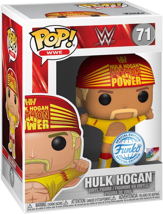 Funko Pop! WWE -Hulk Hogan - #71 | bol