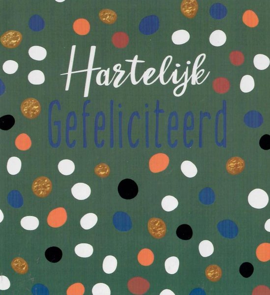 Hartelijk gefeliciteerd! | bol