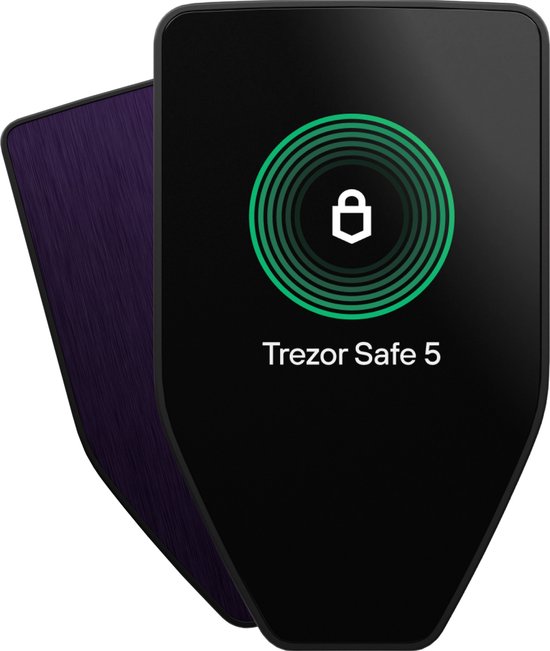 Trezor Safe 5 - Violet Ore - Hardware wallet | bol