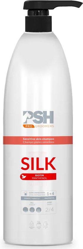 PSH - Pro Silk - Honden En Katten Shampoo - Voor Gevoelige Huiden ...