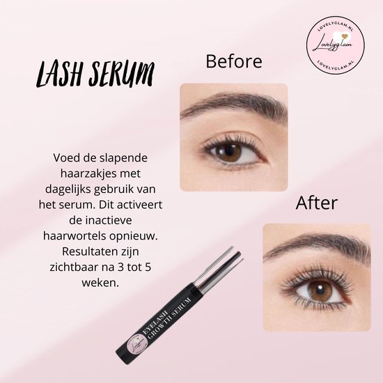 wimper serum-wimper serum groei-vollere wimpers-lash lifting set-brow ...