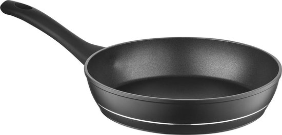 28-cm Aluminum Frying Pan with Universal Deluxe Non-Stick Coating and ...