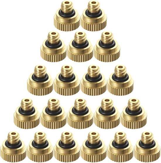 Generieke 40 stuks messing sproeiers voor koelsysteem buiten ...