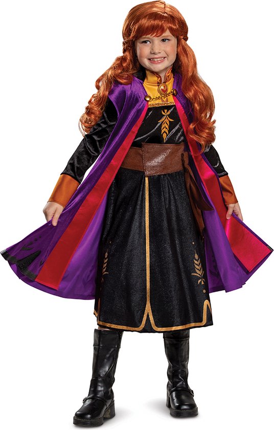 DISNEY - FROZEN 2, Anna Wig - Kind, Maat One Size Kind, Meisjes | bol