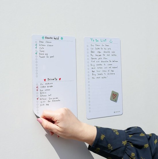 GreenStory - Sticky Whiteboard - Planboard To Do list - Overview | bol