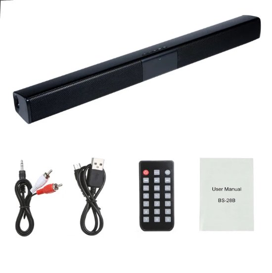 P&P Goods TV Soundbar – Met ingebouwde Subwoofers – 4 Luidspeakers ...