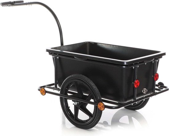 Equivera Fietskar Bagage - Max 80 KG Gewicht - Met Transportbak - 90L ...