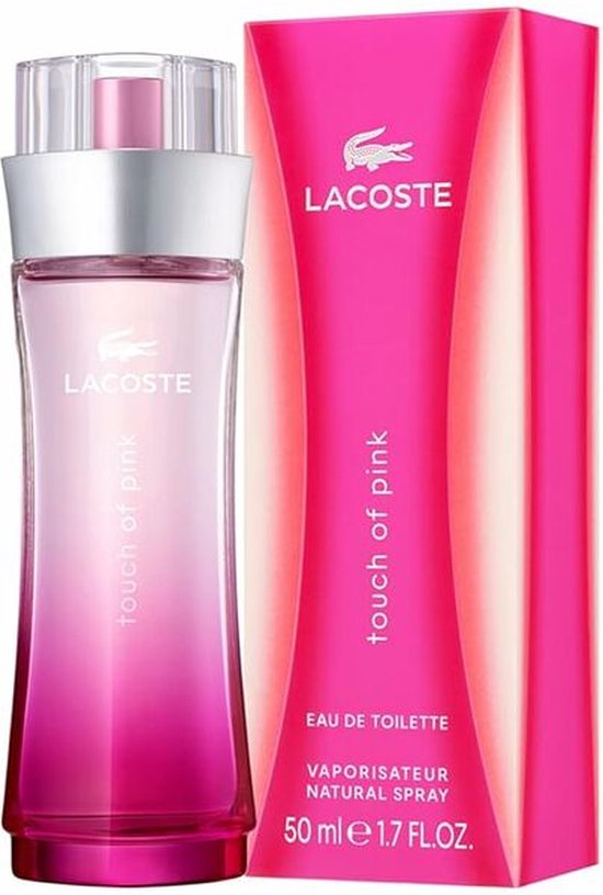 Lacoste Touch Of Pink 50 ml - Eau de Toilette - Damesparfum | bol