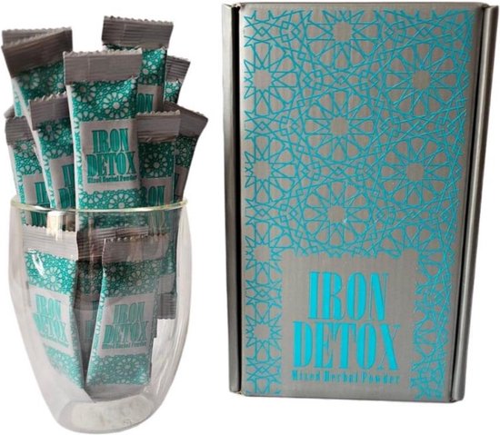 IRON Detox Thee Afslank Kruidenthee Mixed Herbal Rowder 30 stuks Forx5 | bol