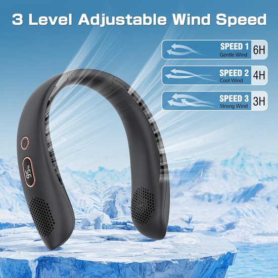 Nekventilator - Nek Ventilator - Nek Ventilator met Koeling - Neck Fan ...