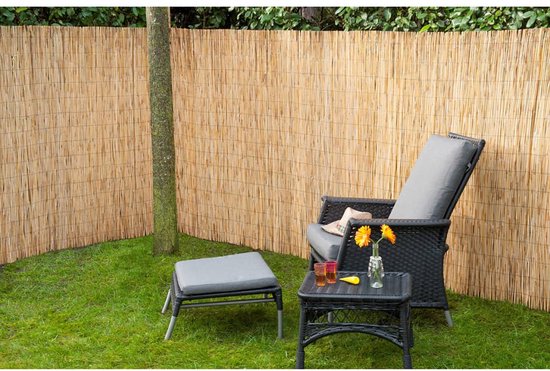 Nature - Tuinschermen - 2 - st - 500x150 - bamboo - riet | bol