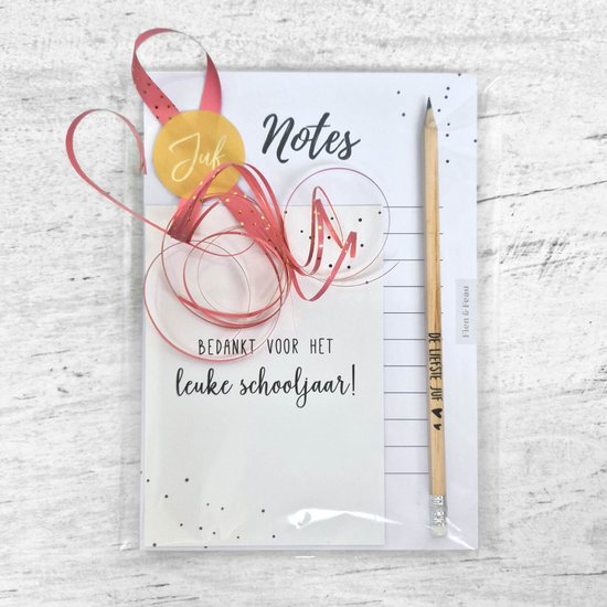Cadeaupakket juf - juf bedankt - juffen cadeau - bedankt voor het ...