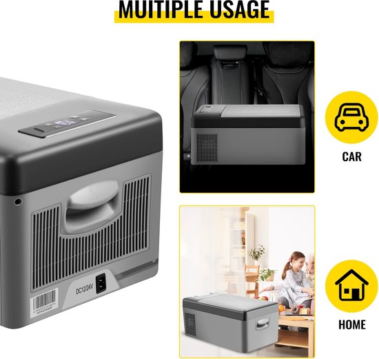 Mini Koelkast - Koelbox - Coolbox - Mini Vriezer - Koelen en vriezen ...