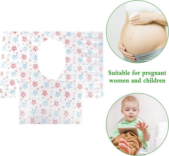 20 stuks wc-bekleding, wc-zitting, extra grote XL wc-bril, mat ...