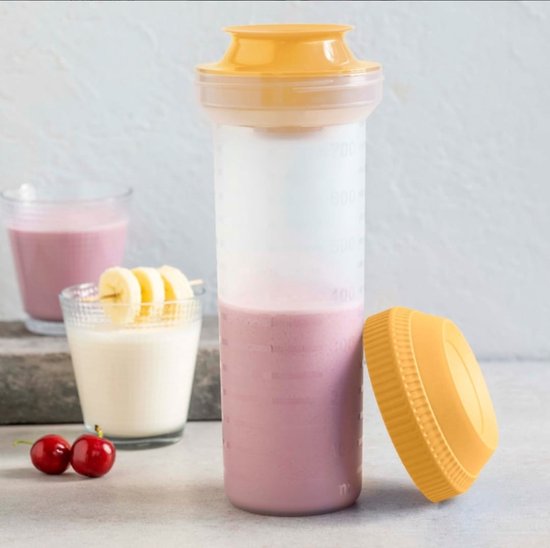 Tupperware Shaker 750ml geel | bol