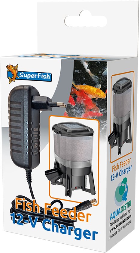 SuperFish Solar Fish Feeder Oplader EU | bol