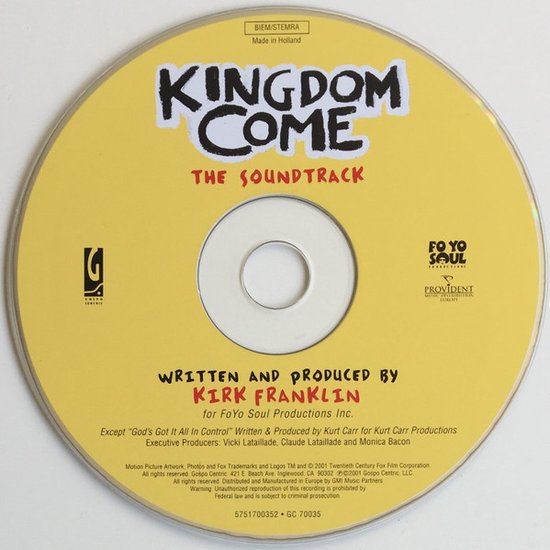 Kingdom Come Soundtrack, various artists | Muziek | bol