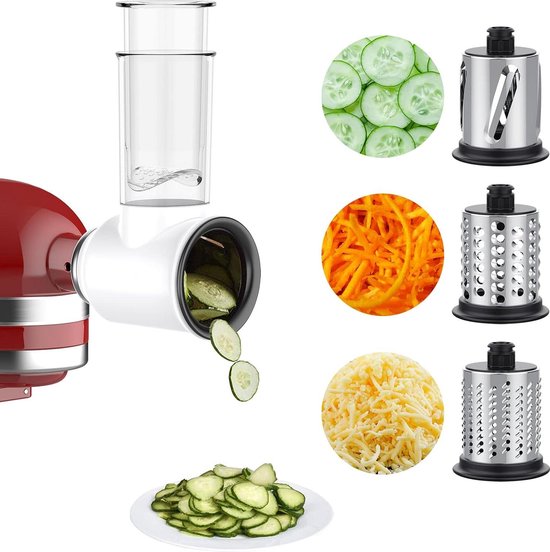 Vegetable Cutter Accessories for KitchenAid Food Processor - Cheese ...
