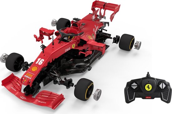 Rastar Ferrari F1 - Rood - 1:16 RC 2,4GHz - R/C Assembly model kit - Bouwpakket -... | bol