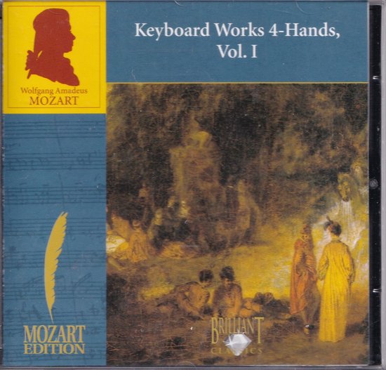 Keyboard works, 4 hands Vol.1 - Wolfgang Amadeus Mozart - Bart van Oort ...