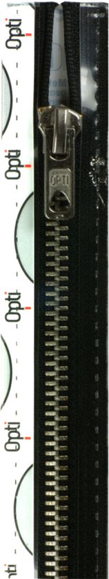 Opti 8055 M60 nikkelkleurige metaalrits 6mm niet deelbaar 14 cm zwart | bol