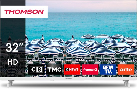 Thomson 32HD2S13W 32" (81 Cm) Wit LED Hd Easy TV | bol