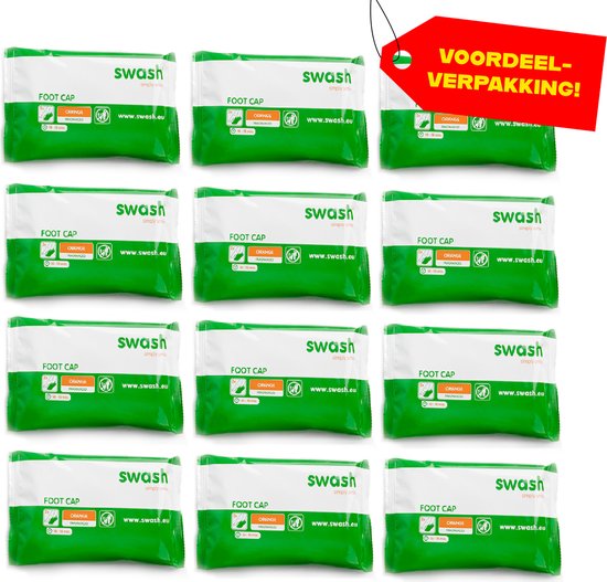 12x Swash Foot Cap - 2 stuks - Voordeelverpakking! | bol