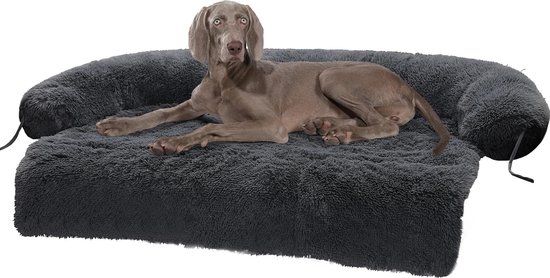 Hondenbed - Hondenmand- Groot Hondenbed - Pluche - Schuimrubberen ...