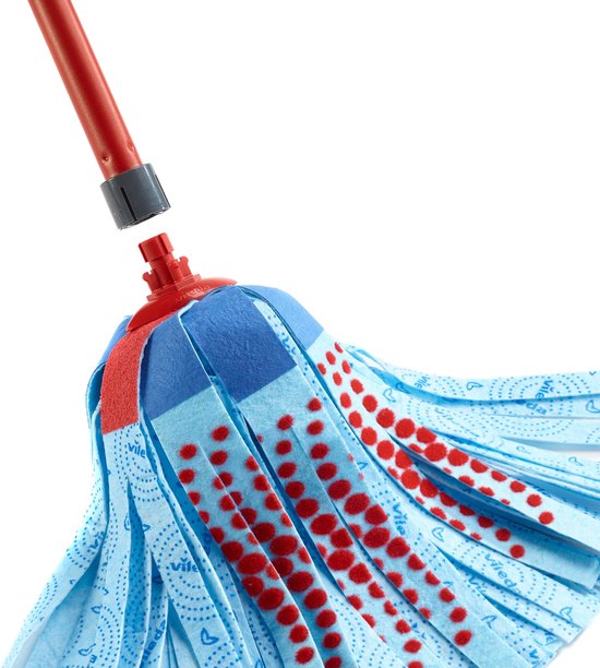 Vileda Steel voor dweil - Stick-borstelstok - 126 cm - Metaal | bol