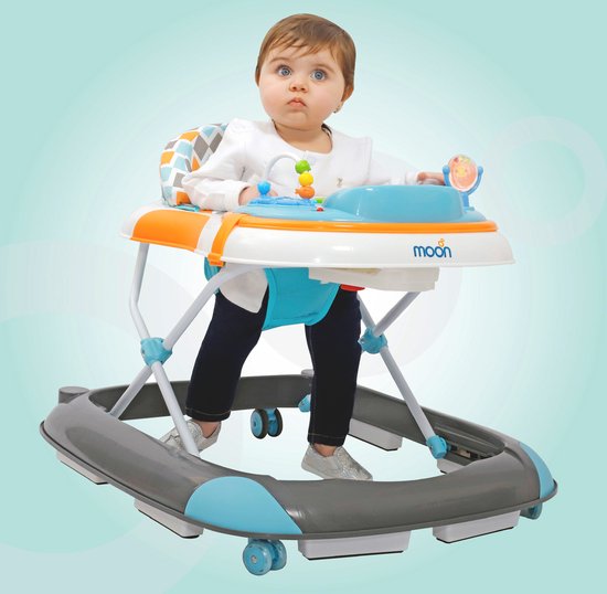 MOON™ Pace Baby Walker - Looptrainer - Verstelbaar - Incl. Speel- en ...