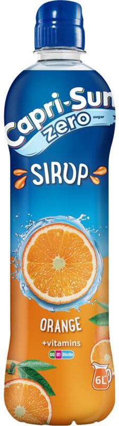 Capri Sun Siroop - Zero Orange 6x 600 ml | bol