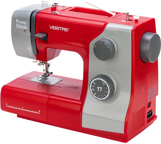Veritas Power Stitch 17 Automatische naaimachine - Elektrisch - Rood | bol