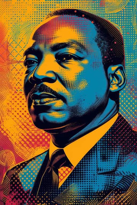 Martin Luther King Jr. Poster - Politiek - Activist - Historisch ...