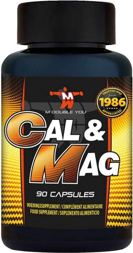 Cal & Mag (90 capsules) - M Double You - Calcium - Magnesium | bol