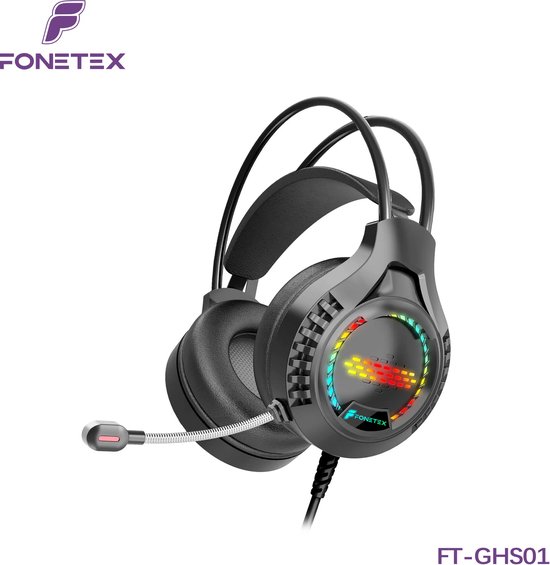 FoneTex FT-GHS01 - Bedrade Gaming Headset - Geschikt voor PC/PS5/PS4 ...