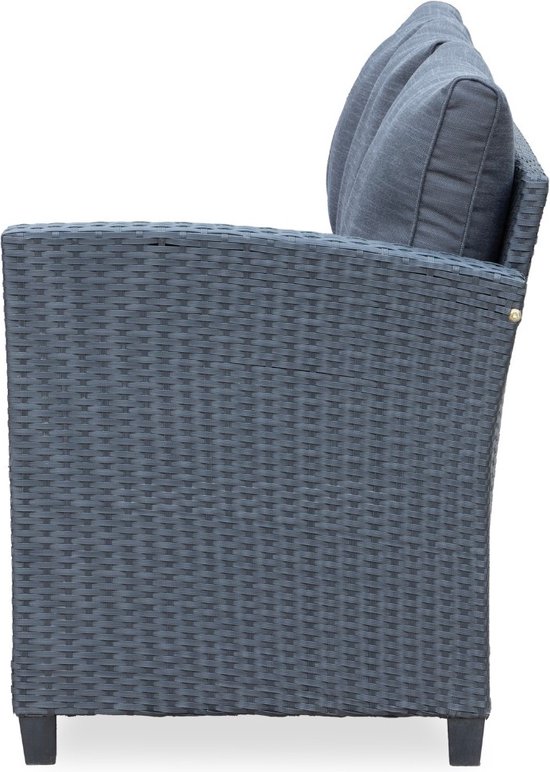 Denza Furniture Stockholm dining loungeset 3-delig | wicker | 245x169cm ...