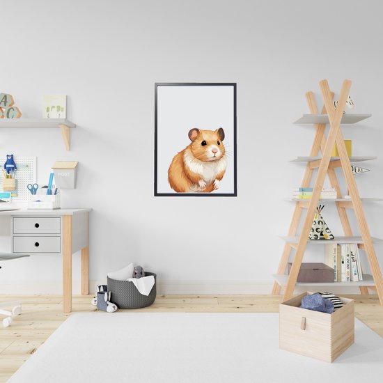 Hamster Poster 70 x 50 cm - Poster Kinderkamer - Dierenposter ...