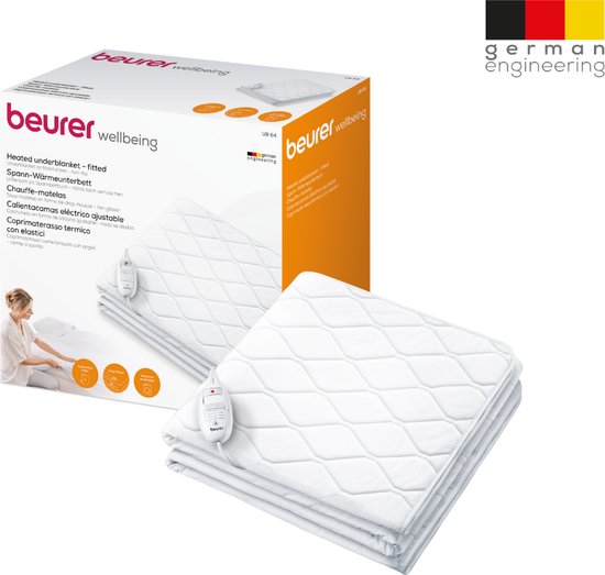 Beurer UB 64 Elektrische deken - Onderdeken - Hoeslaken-vorm - 200 x ...