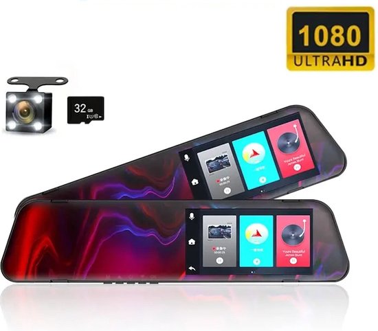Dashcam - Dashcam Voor Auto - High Definition - Achteruitkijkspiegel ...