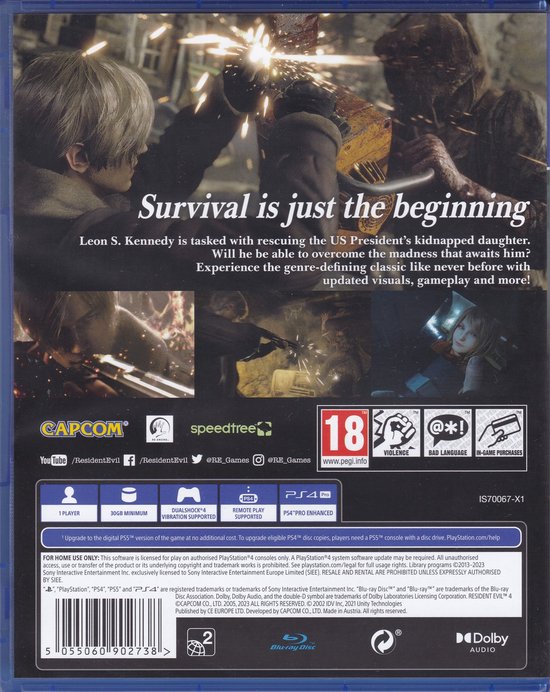 Resident Evil 4 - Remake (PS4) | Games | bol