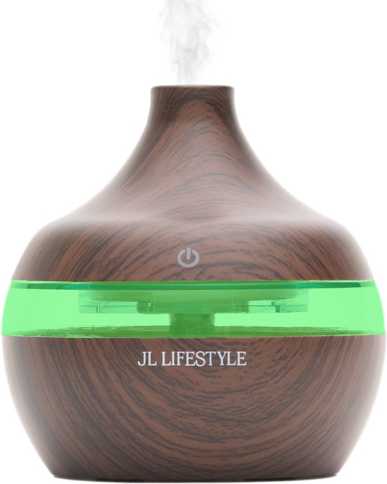 JL Lifestyle® Aroma Diffuser luchtbevochtiger met LED verlichting - diffuser... | bol