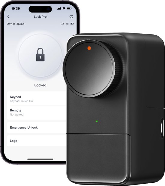 SwitchBot - Smart Lock Pro (2024) - Slim Deurslot - Ondersteund Matter* | bol