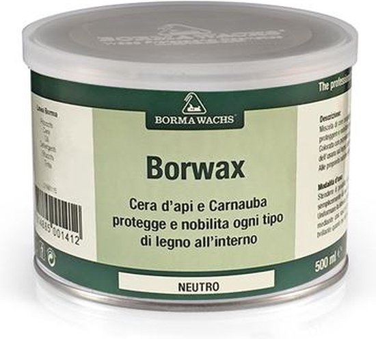 Borma Wachs Borwax Meubelwas pasta Antiek Bruin - 5 liter | bol
