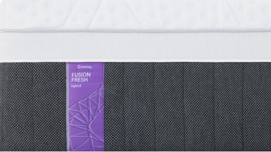 Emma Fusion Fresh Hybrid matras - 90 x 200 cm - | bol