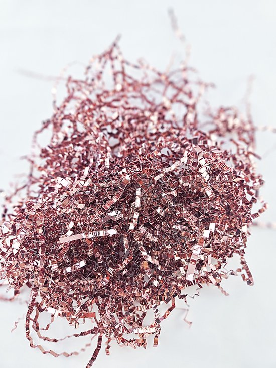 Papier snippers - Roze metalic kleurig - vulling doos - opvullen - | bol