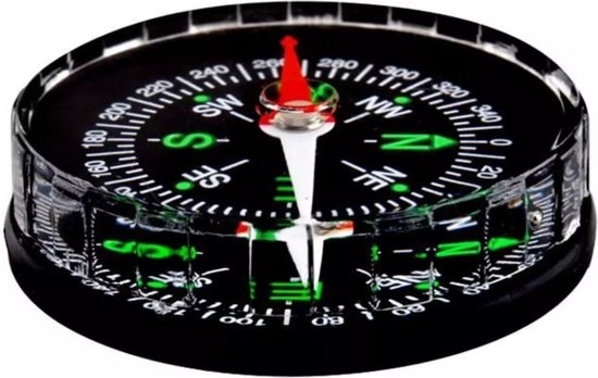 Zak kompas - Handig kompas voor in je zak - Lichtgewicht - Waterdicht | bol