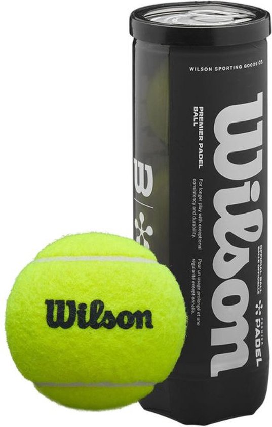 Wilson Padelballen Premier Padel 3 Ballen | bol