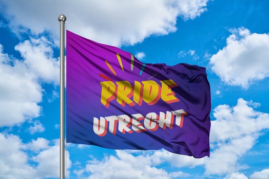Pride Utrecht Vlag - LGBTQ+ Pride Flag 150x100cm | bol